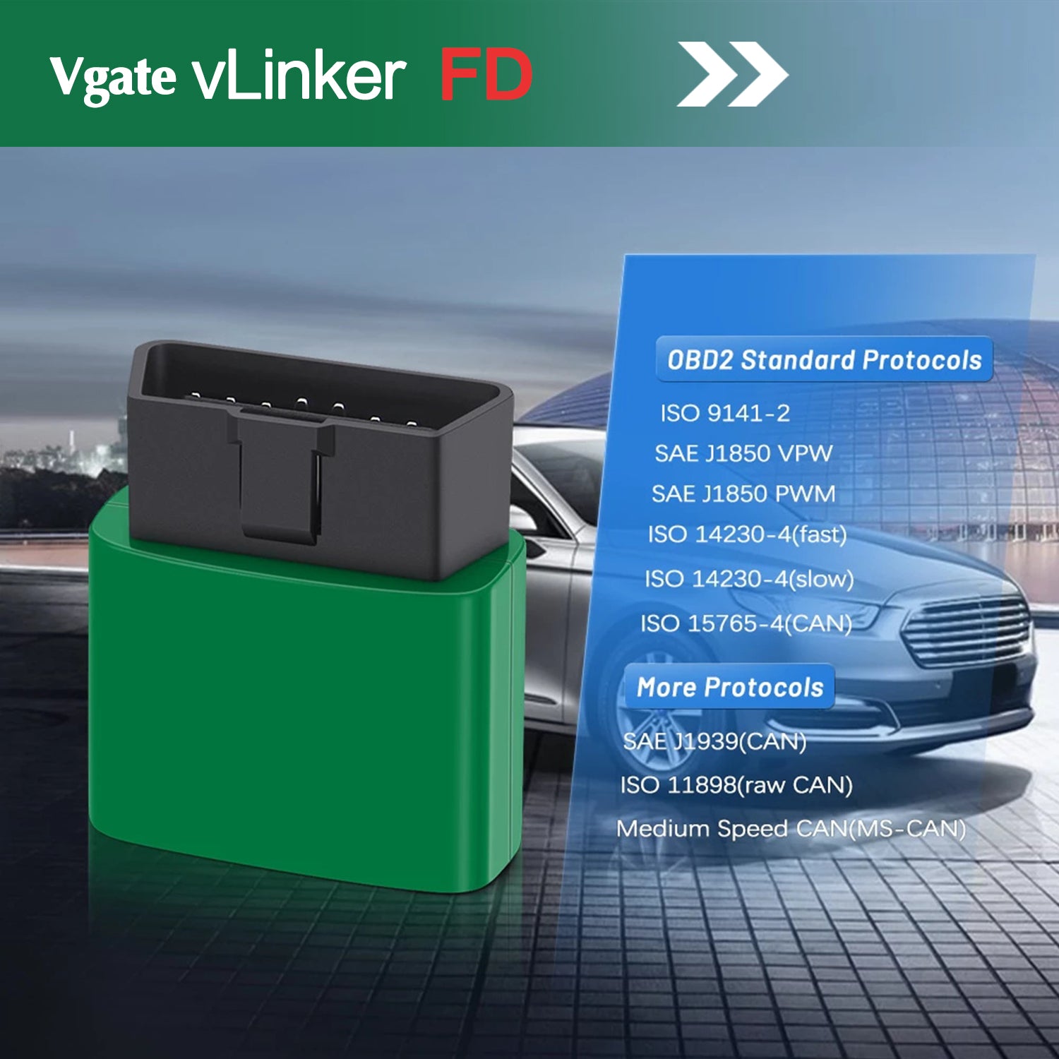 Vgate vLinker FD Bluetooth OBD2 Scanner – SL Elements